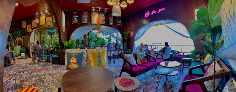 Beach Stop Lounge & Café, view biển ngắm hoàng hôn đầy sắc màu